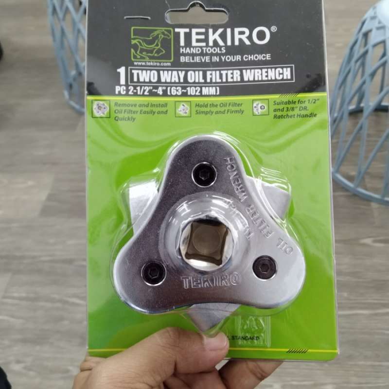 Promo Tekiro Kunci Filter Oli 2 Arah Terbaru Diskon 45% Di Seller ...