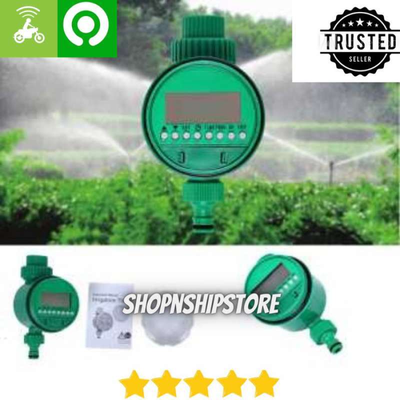 Promo Digital Timer Keran Air Otomatis Sprinkler Timer Kran Irigasi ...