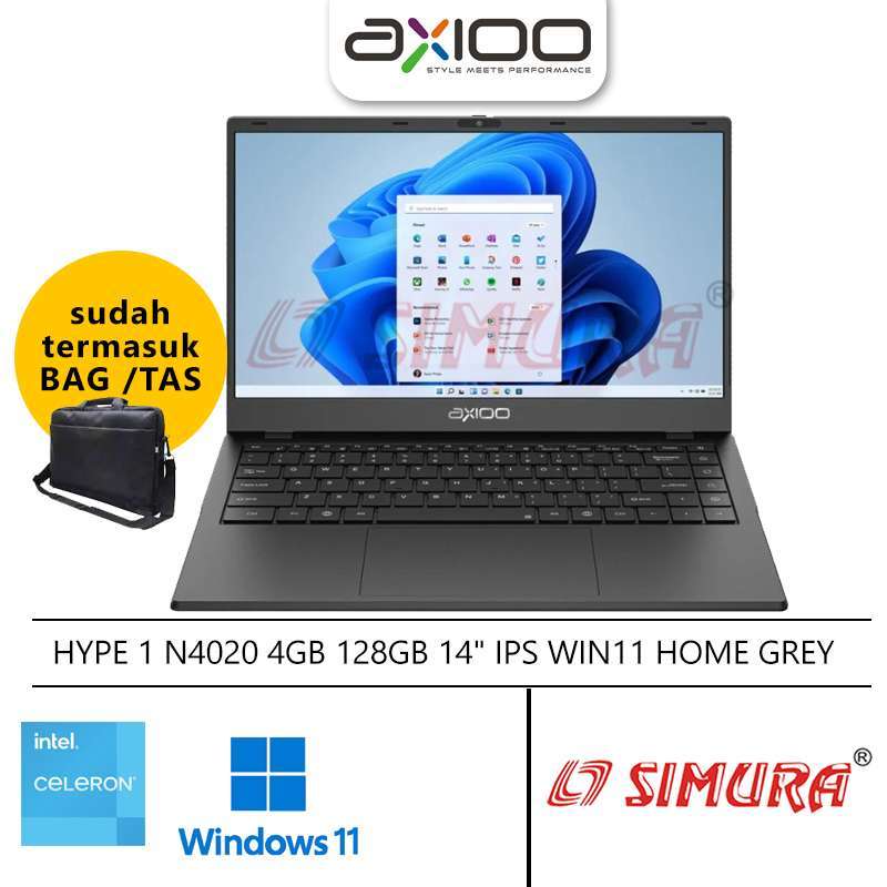 Jual Notebook Axioo Mybook Hype 1 N4020 4gb 128gb 14 Ips Win11 Home ...