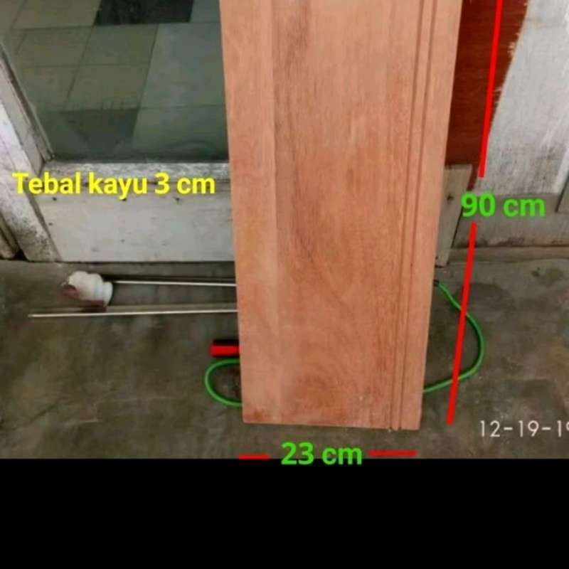 Jual Trap Tangga Kayu Pijakan Tangga Kayu Meranti Ukuran Lebar 23 Cm X ...