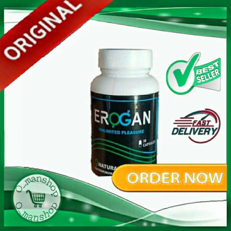 Promo Erogan Original Suplemen Pria Tahan Lama Herbal Asli Diskon 33% ...