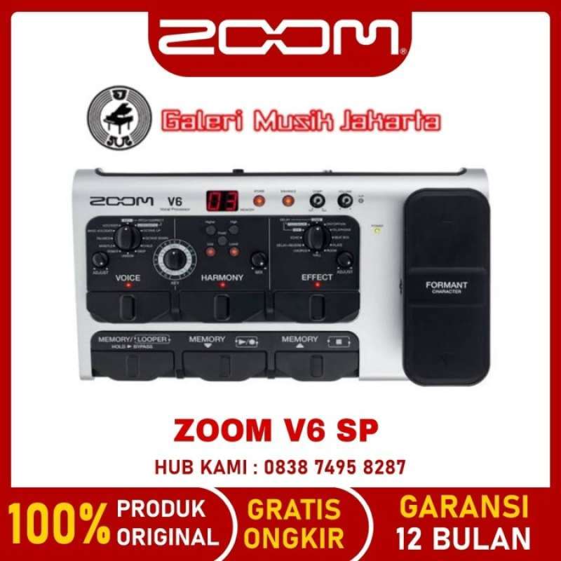 Promo Promo- Zoom V6 Vocal Processor Diskon 50% Di Seller Tokosebelahkanan - Meruya Utara (ilir ...