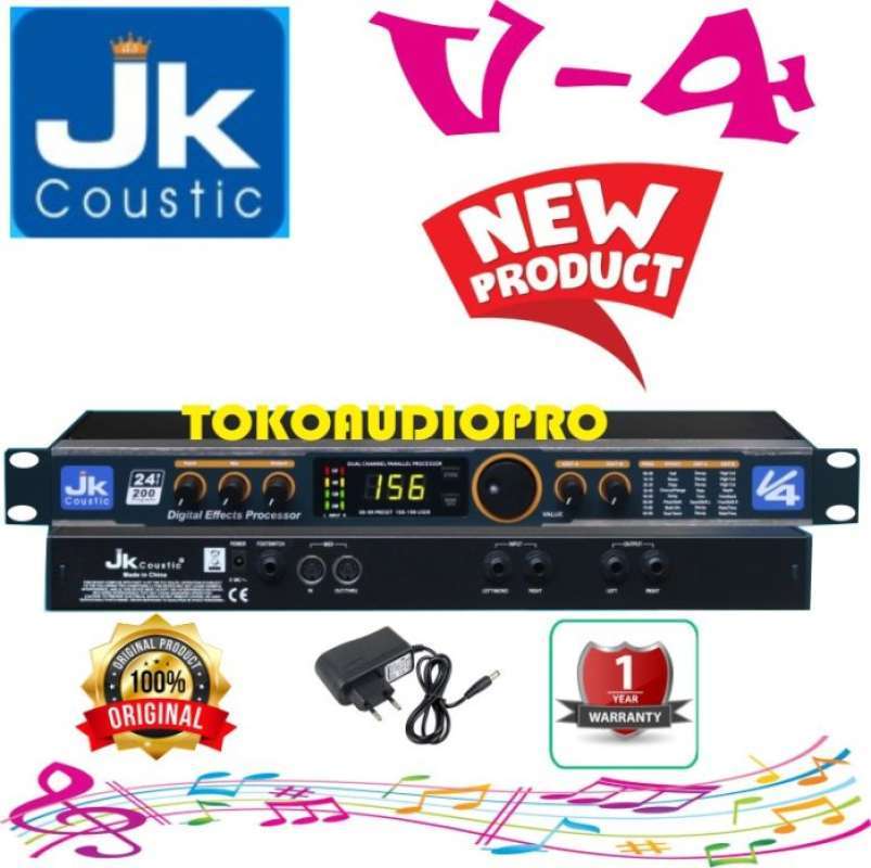 Promo Promo- Jk Coustic V4 V 4 V-4 Efek Vokal Diskon 50% Di Seller Tokosebelahkanan - Meruya ...