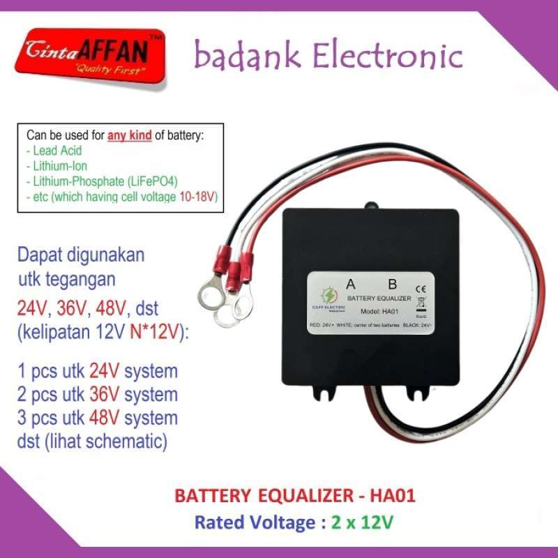 Jual Ha01 Battery Equalizer Balancer Vrla Lead Acid Panel Surya Baterai Aki Di Seller Raindrop ...