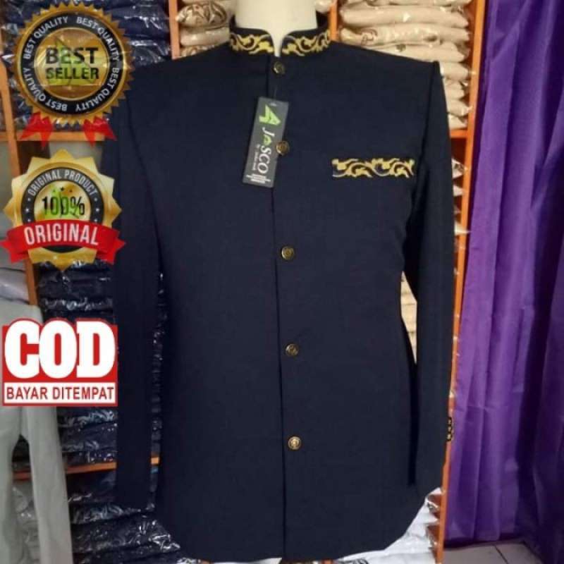 Jual Jasko Tasik Merk Jasco Jasko Motif Ks (kerah Saku) Jas Koko ...