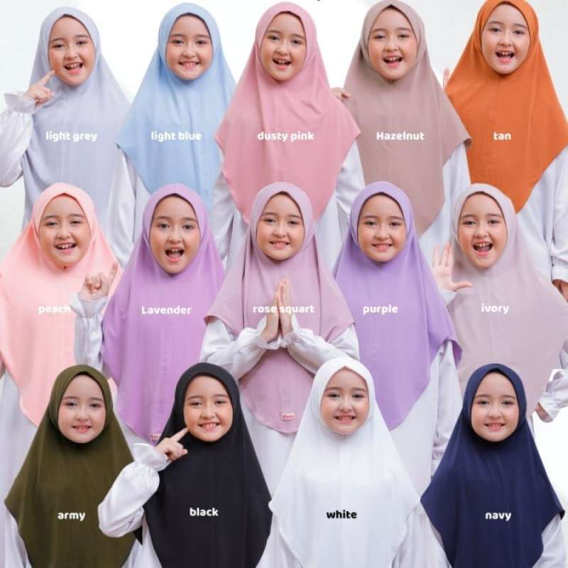 Jual Aliya Monia Hijab, Jilbab Instan Simple Anak Remaja Dewasa - M Di ...