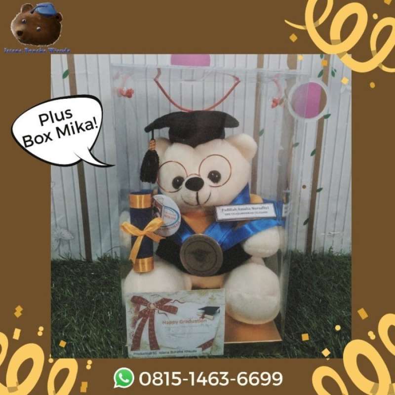 Promo Plus Box Mika | Boneka Wisuda Sd Smp Sma Seluruh Indonesia ...