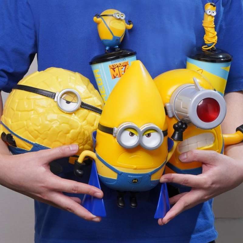 Promo Tumbler Xxi Minions Despicable Me 4 Popcorn Bucket Diskon 23% Di ...