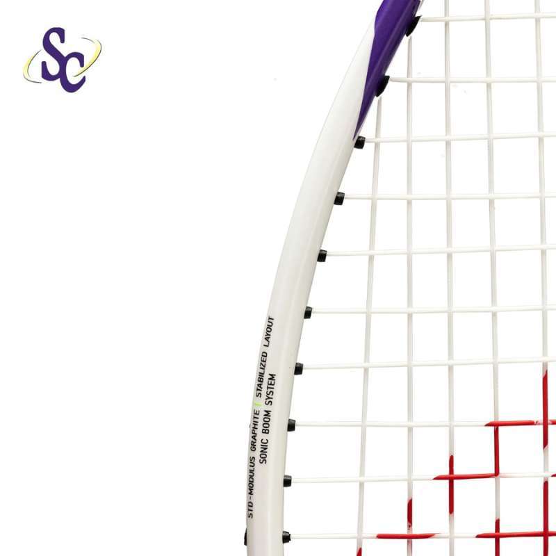 Promo New Raket Badminton Lining Halbertec Motor Aypu073 Pearl White ...