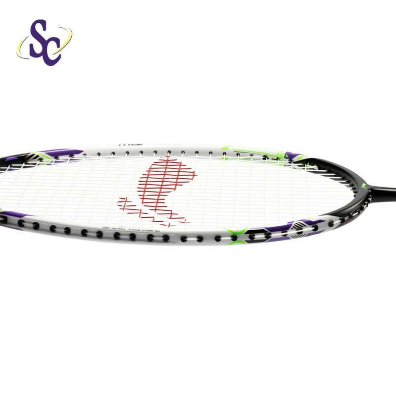 Promo New Raket Badminton Lining Halbertec Motor Aypu073 Pearl White ...