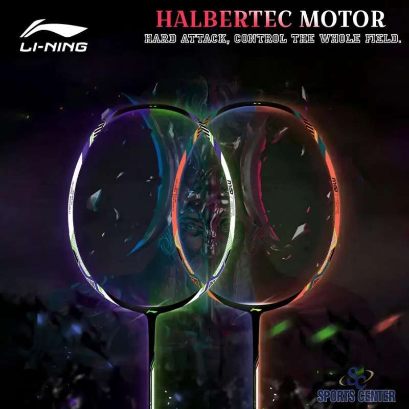 Promo New Raket Badminton Lining Halbertec Motor Aypu073 Pearl White ...