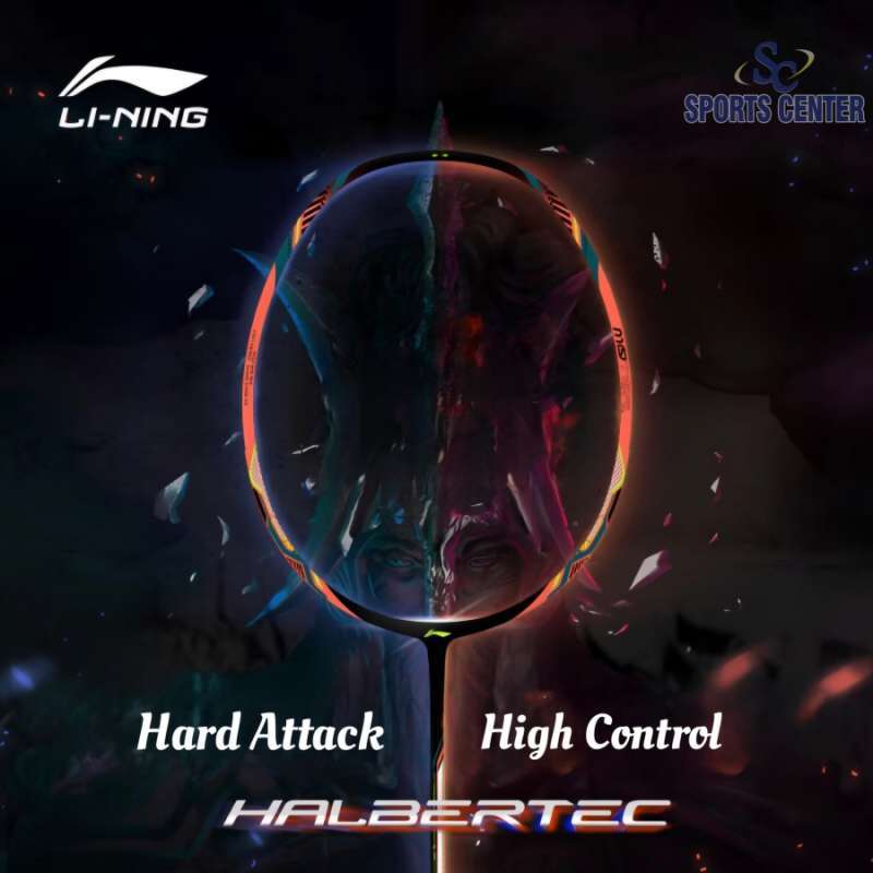 Promo New Raket Badminton Lining Halbertec Motor Aypu075 Neon Pink ...