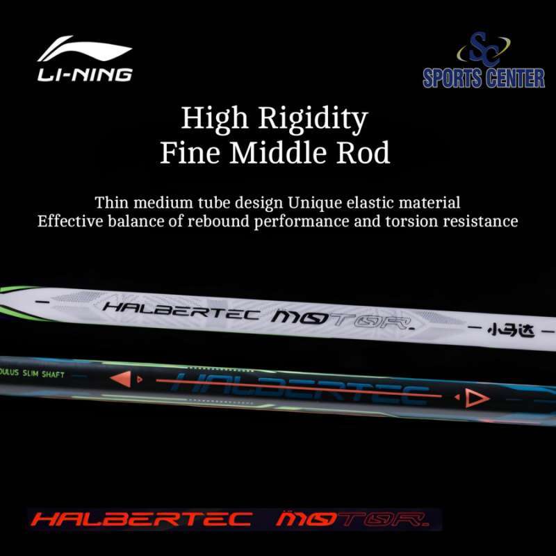 Promo New Raket Badminton Lining Halbertec Motor Aypu075 Neon Pink ...