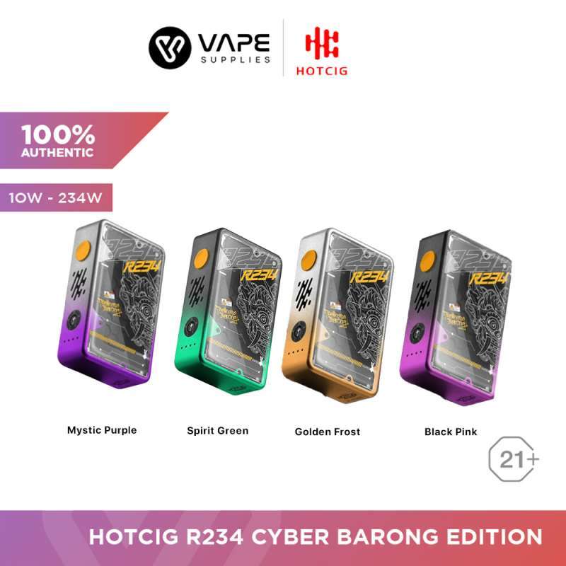 Jual Hotcig R234 Cyber Barong Edition Mod Authentic Di Seller Vape ...