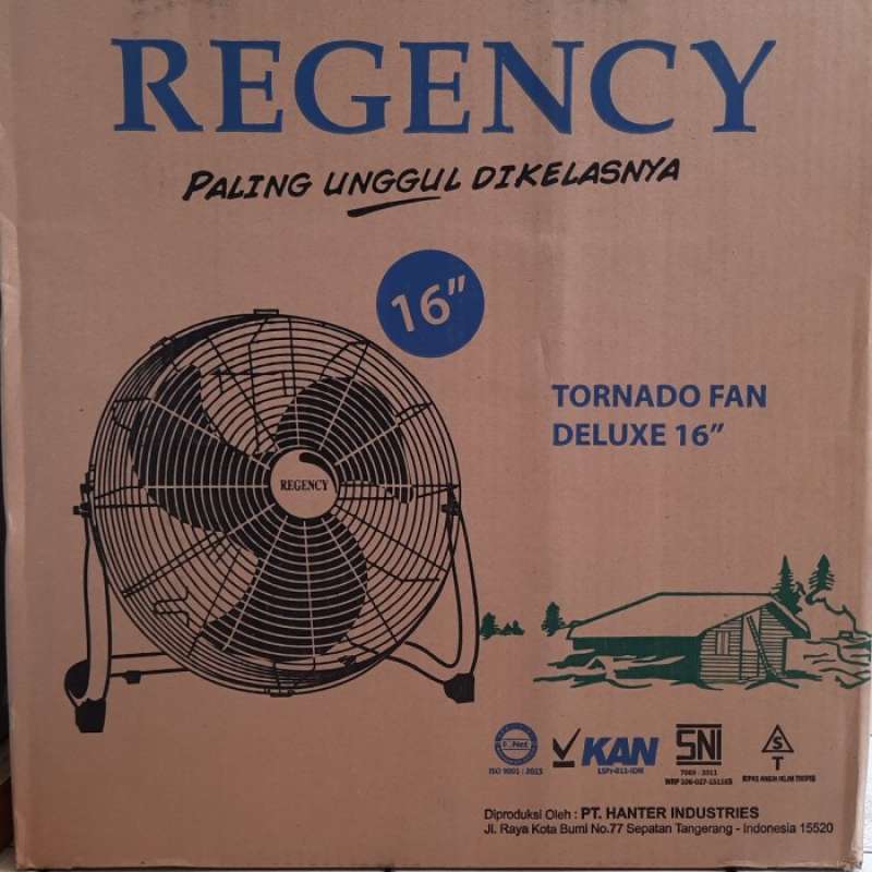 Promo Regency Deluxe 16 Inch 40 Cm Tornado Fan Kipas Angin Besi Terbaik ...