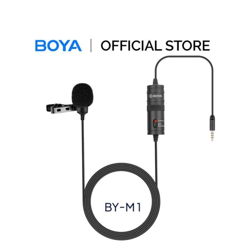 Promo Promo- Boya [official Store] By-m1 Pro Ii Lavalier Clip On Mic ...