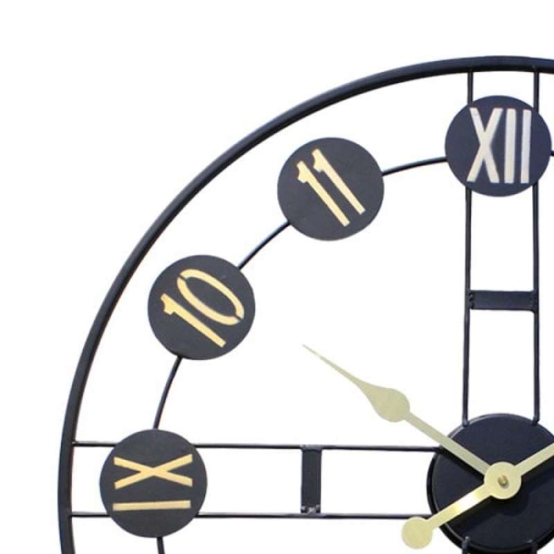 Promo Informa - Jam Dinding Besi-iron Wire Wall Clock R001 65x65x4cm ...