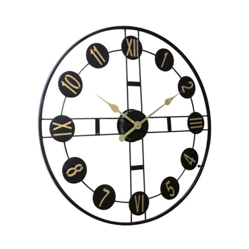 Promo Informa - Jam Dinding Besi-iron Wire Wall Clock R001 65x65x4cm ...