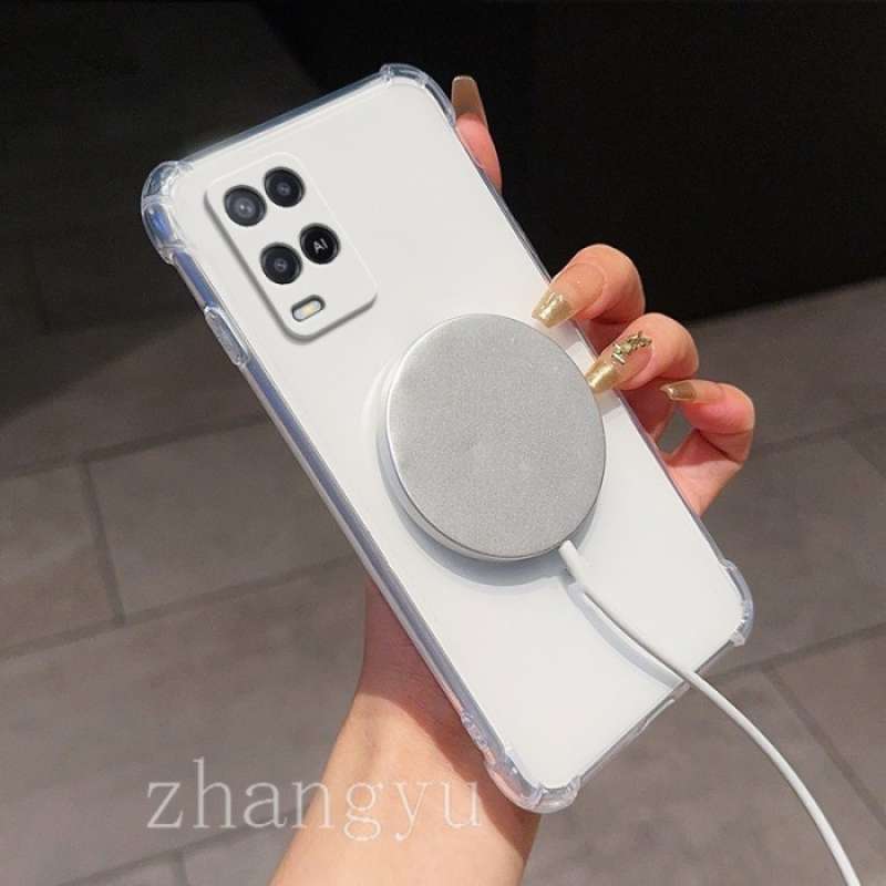 Promo Casing Oppo A54 MagSafe Anti Crack Kori Bumper Magnetic Armor ...