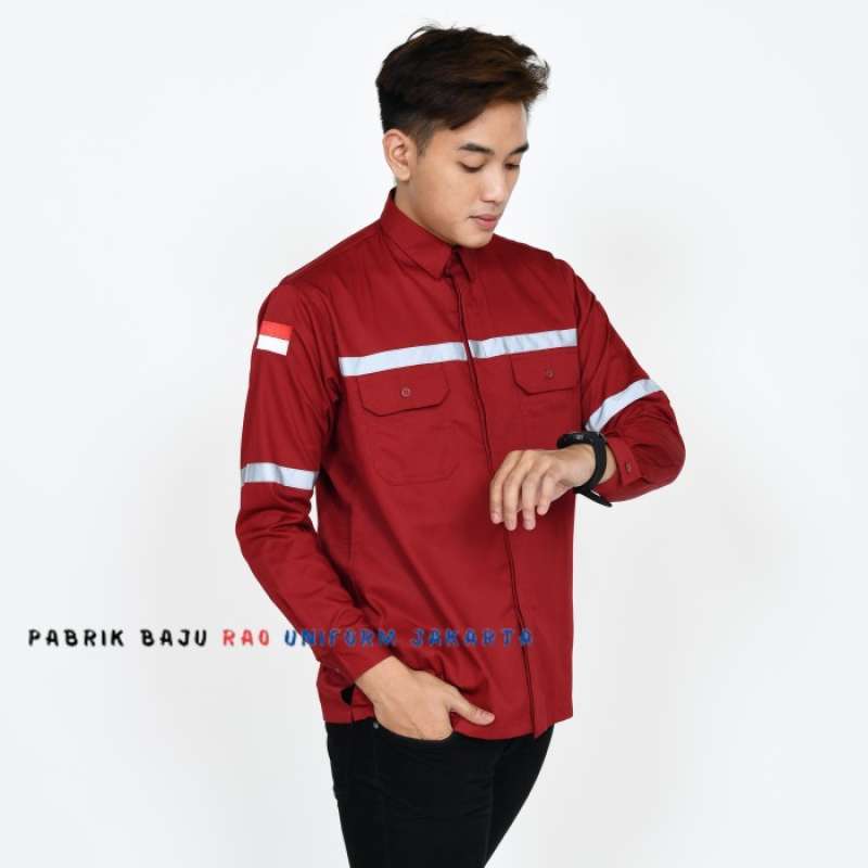 Promo Promo- Baju Outdoor Lapangan Kemeja/wearpack Safety/baju Proyek ...