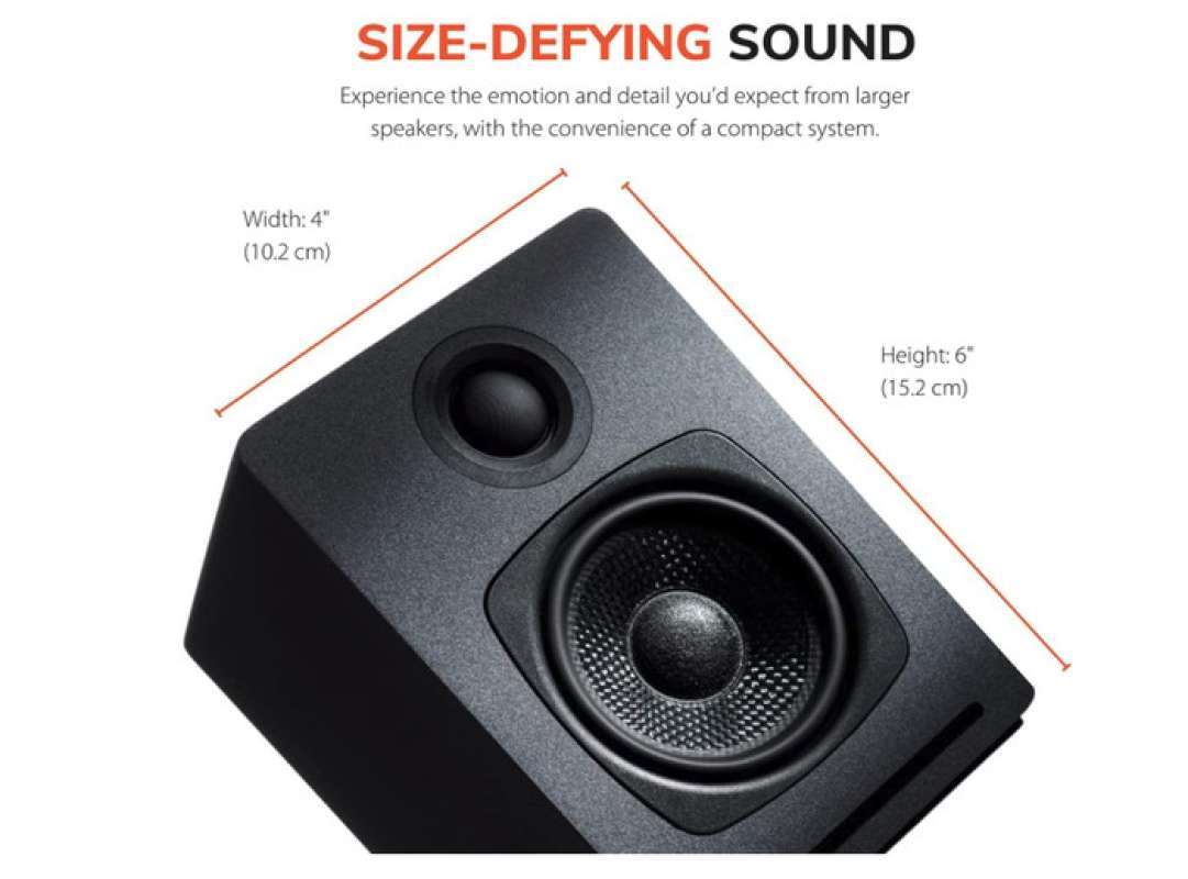 Promo Audioengine A1 Home Music System W/ Bluetooth Aptx Diskon 23% Di ...