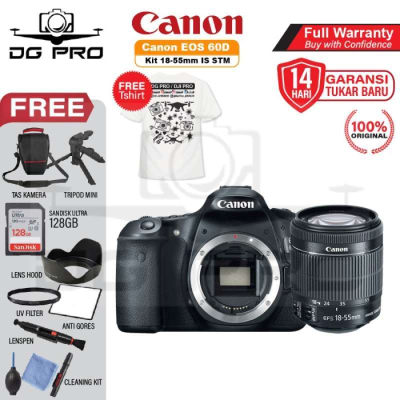 Promo Canon Eos 60d Body Only Dslr Bo - Original Camera Diskon 23% Di ...