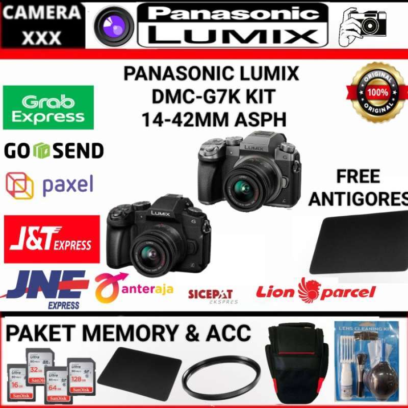 Promo Panasonic Lumix Dmc G7 Kit 14-42mm Asph / Panasonic G7 Diskon 23% ...