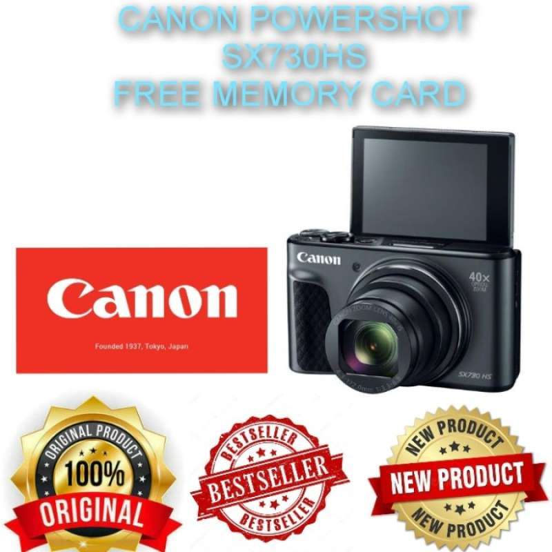 Promo Canon Powershot Sx730 Hs Diskon 23% Di Seller Ryoma Store - Kebon Kacang, Kota Jakarta ...