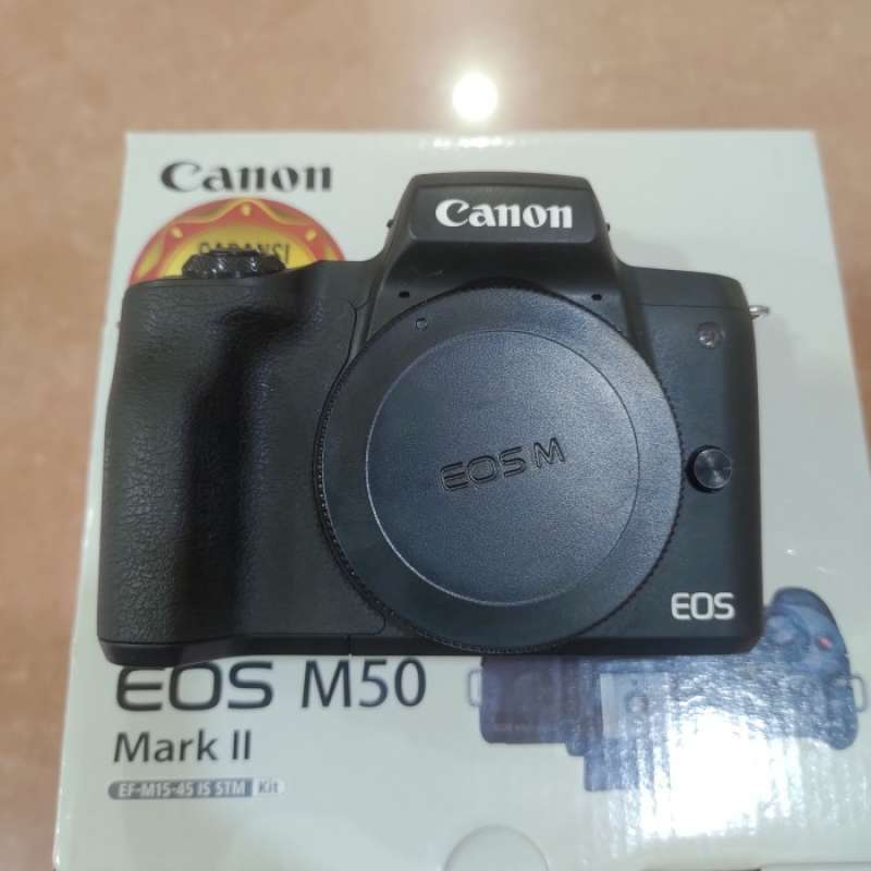 Promo Canon Eos M50 Mark Ii Body Only New Diskon 23% Di Seller Ryoma ...