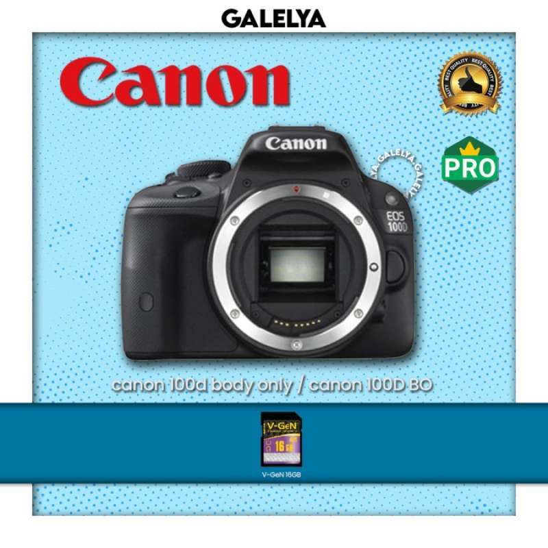 Promo Canon 100d Body Only / Canon 100d Bo Diskon 23% Di Seller Ryoma Store - Kebon Kacang, Kota ...