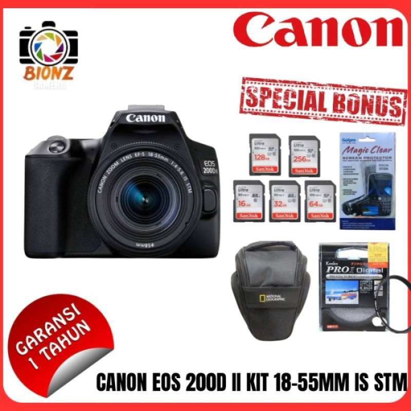 Promo Canon 200d Mark Ii Is Stm Diskon 23% Di Seller Ryoma Store - Kebon Kacang, Kota Jakarta ...