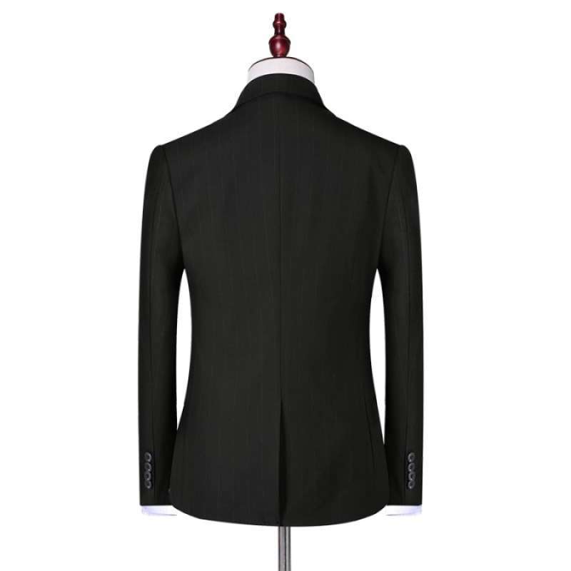 Jual Jas Pria Mandarin Style Black / Jas Koko Dewasa - Maroon L Di ...