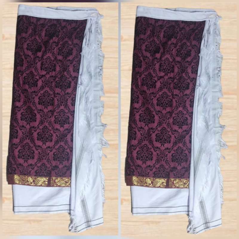 Jual Kain Bali Pria Set Kancut Kamen Setengah Jadi Di Seller Zati Shop ...