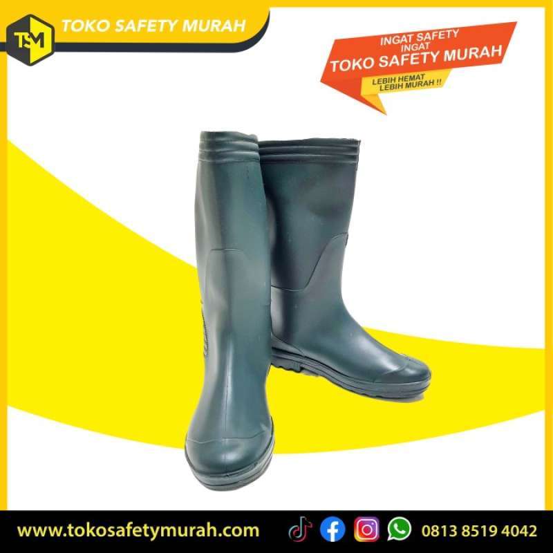 Jual Sepatu Boot Karet Forli Bot Tinggi Proyek Banjir Cor Kebun Taman ...