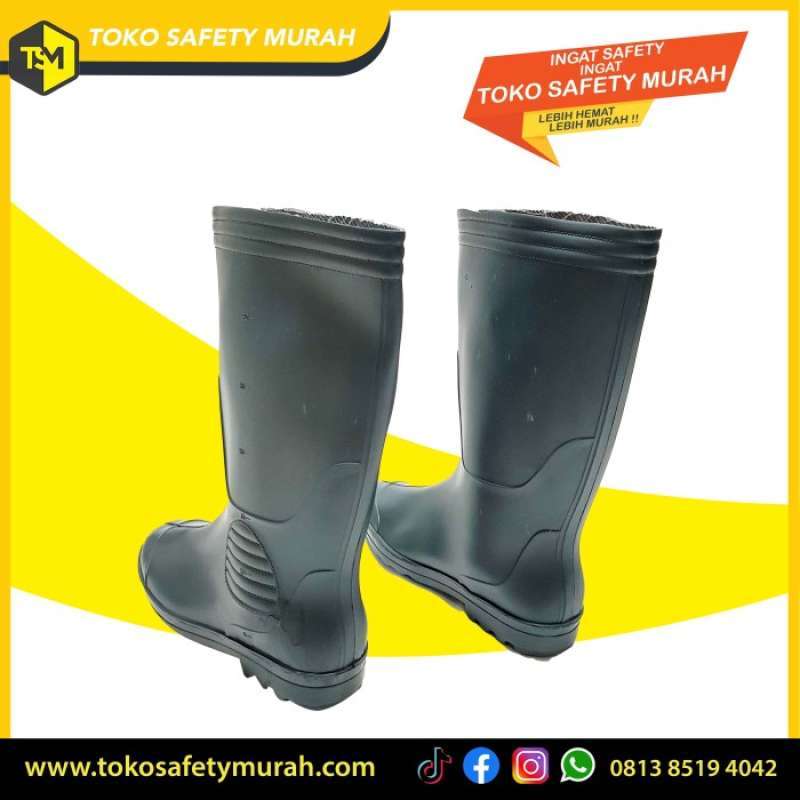 Jual Sepatu Boot Karet Forli Bot Tinggi Proyek Banjir Cor Kebun Taman ...