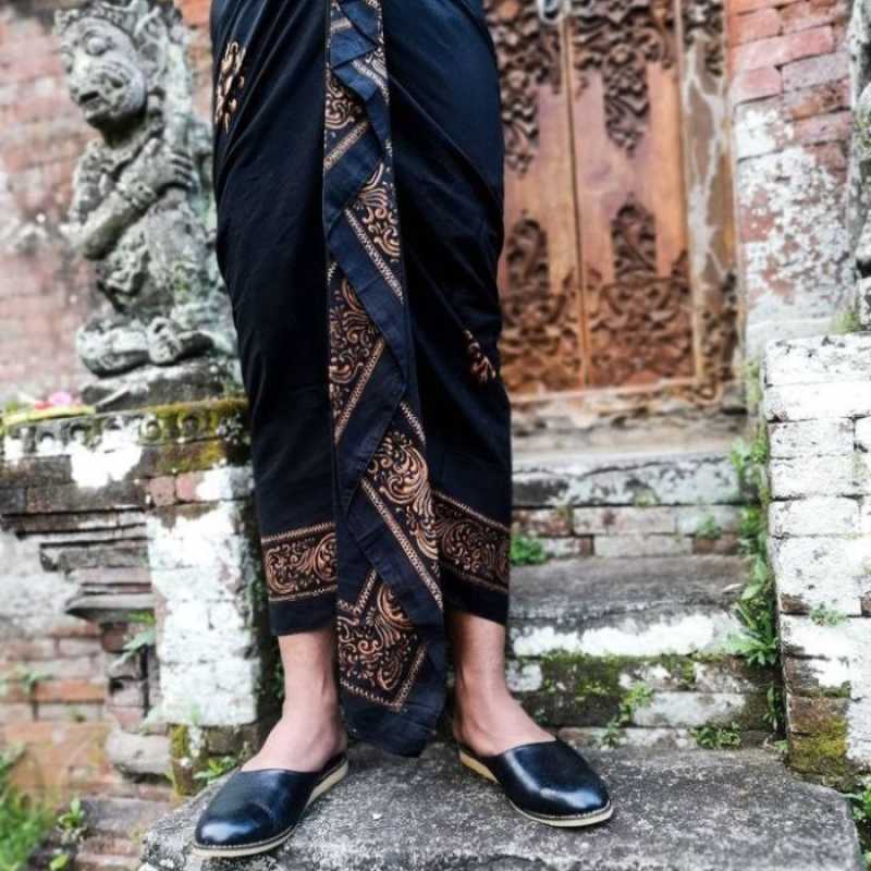 Jual Kamen Batik Setengah Jadi Pria Pakaian Adat Bali - 5 Di Seller ...