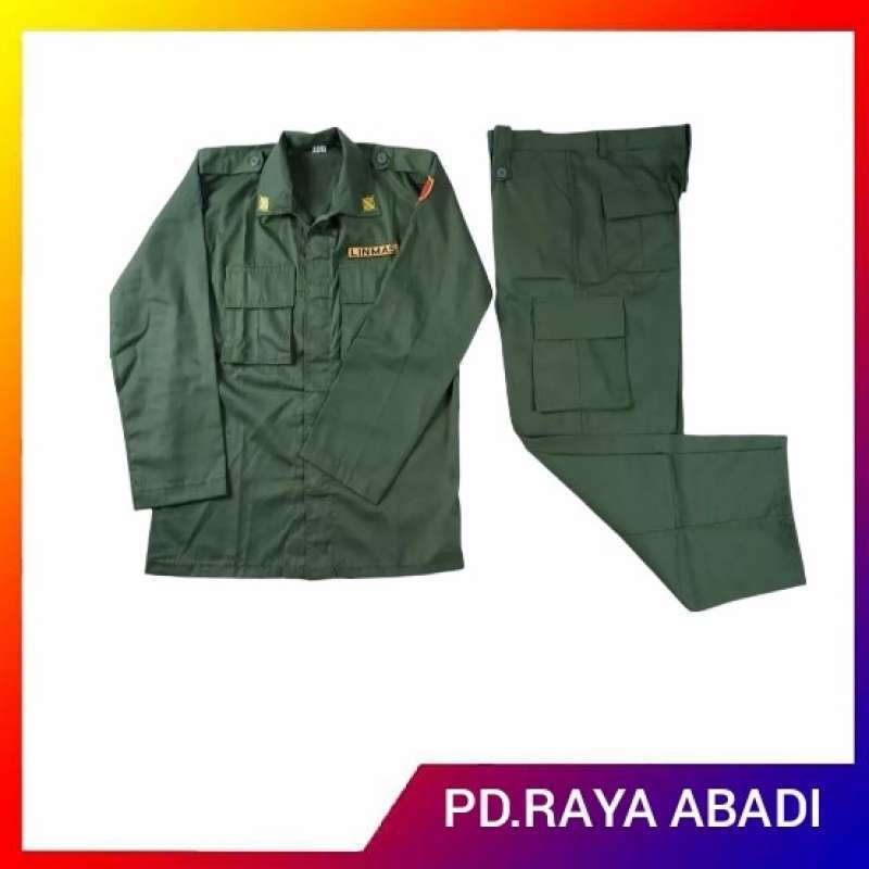 Jual Seragam Linmas /seragam Kemendagri /seragam Pdl Linmas Di Seller ...