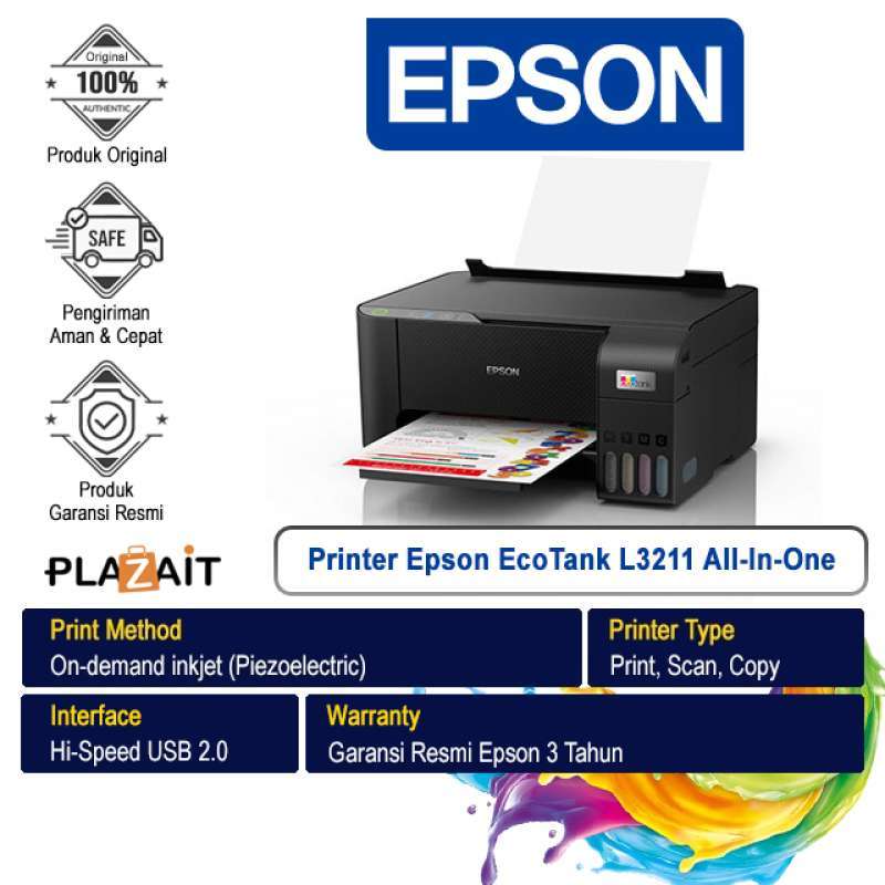 Printer Epson Ecotank L3211 🔥 Harga & Spesifikasi Terbaru Oktober 2025