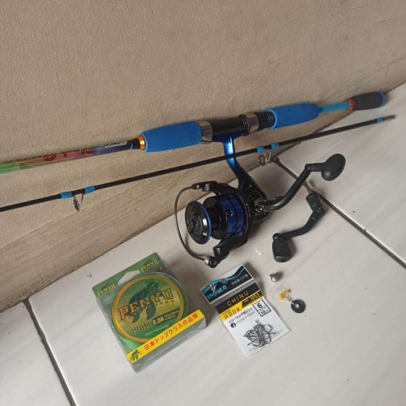 Promo Set Pancing Laut Lengkap Merk Daido Kekuatan 15kg Siap Pakai - Katana 180 Cm Diskon 29% Di ...