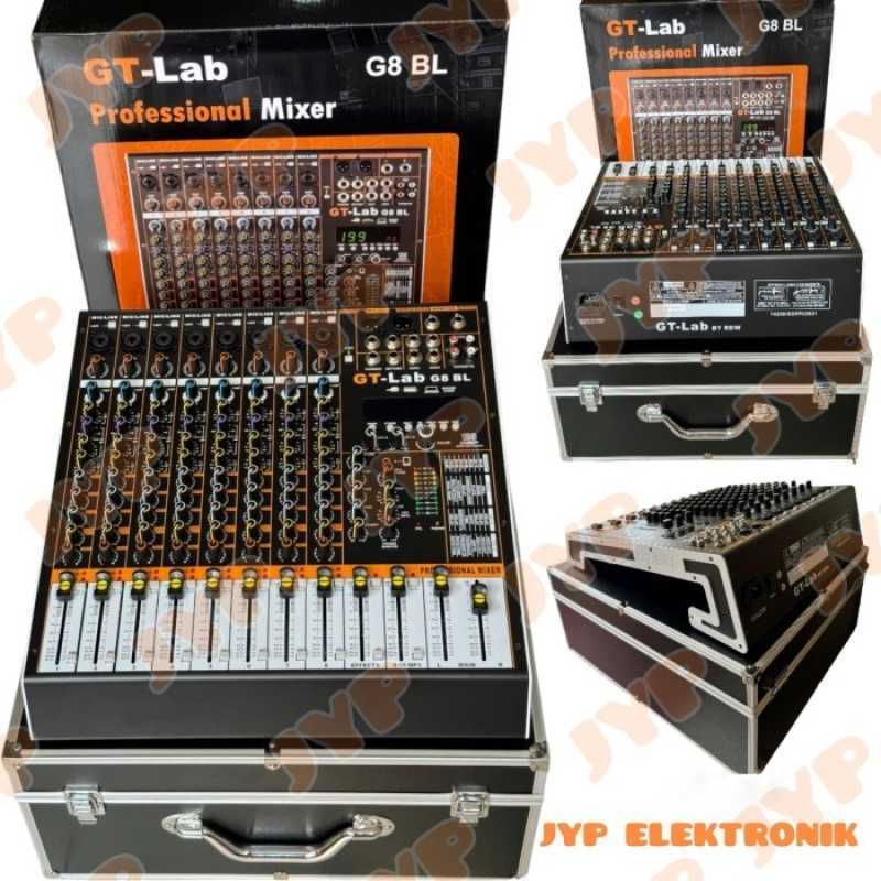 Promo Promo- Mixer Audio Gt Lab G 8 Bl / G8bl / G-8bl Original 8channel ...