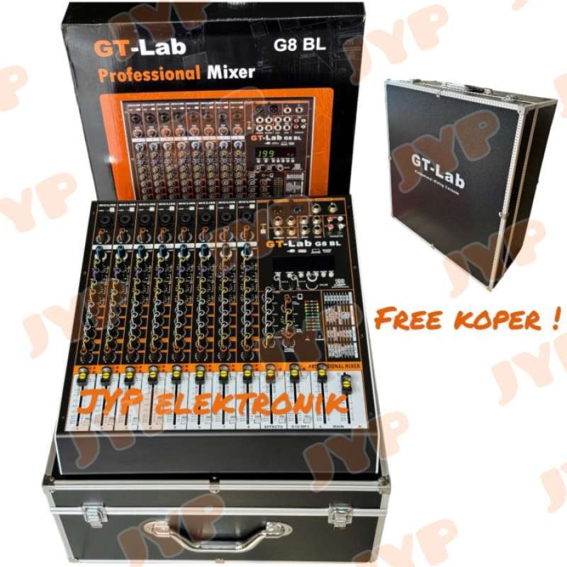 Promo Promo- Mixer Audio Gt Lab G 8 Bl / G8bl / G-8bl Original 8channel ...