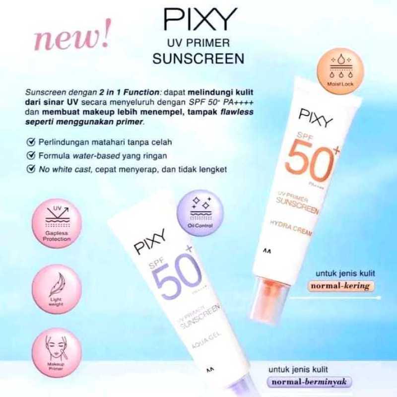 Jual Pixy Spf50 Uv Primer Sunscreen 30gr Di Seller Makeupuccino1 Official Store - Komplek ...