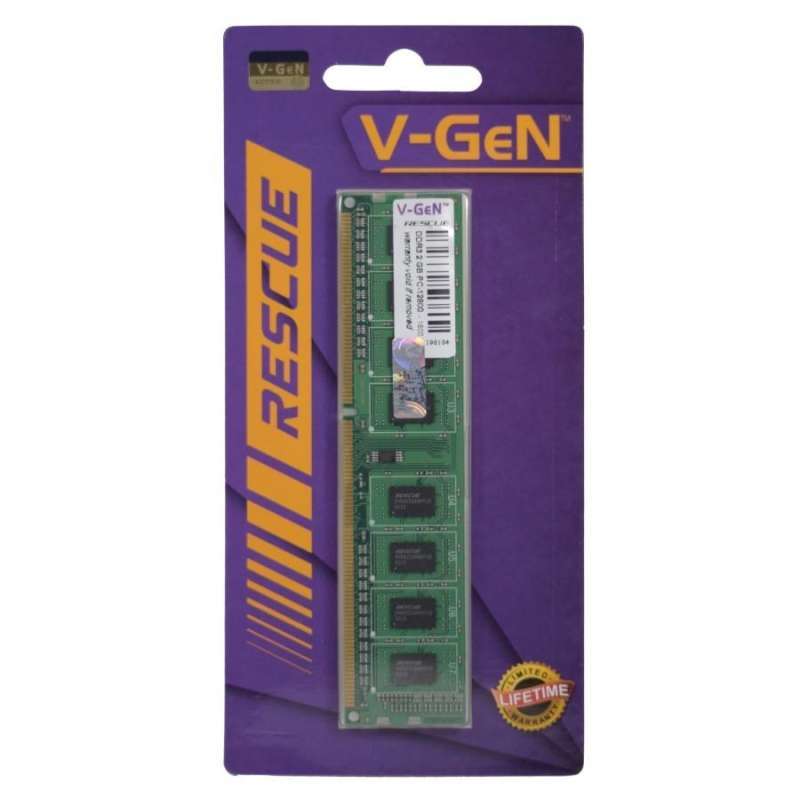 Jual Ddr3 4gb 12800/1600mhz Longdimm V-gen Rescue - Low Voltage Di Seller Ssk Computer - Ancol ...