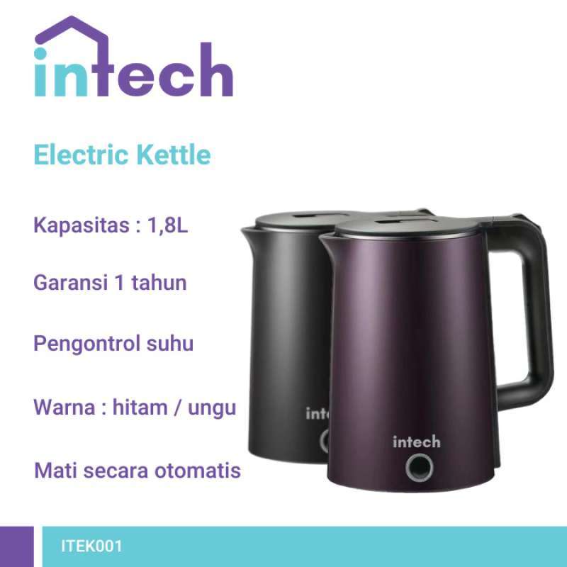 Jual Intech Electric Kettle Pemanas Air Otomatis - Ungu Di Seller Belanja-id - Cengkareng Timur ...