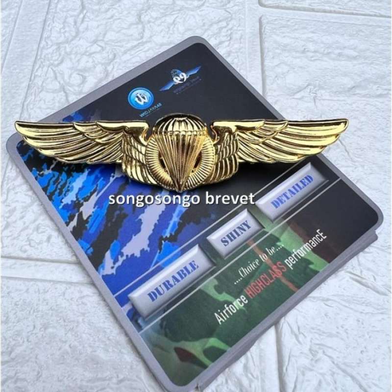 Jual Brevet Tni Au, Wing Paradasar Di Seller Aghanim - Cengkareng Timur ...