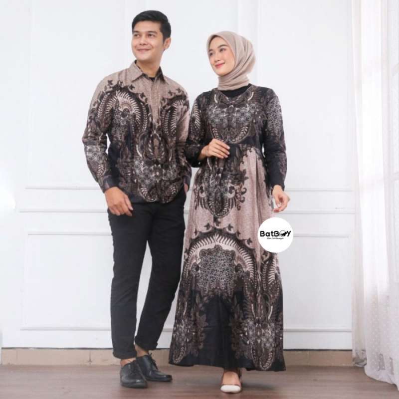 Jual Baju Batik Pasangan Fashion Couple Family Sarimbit Keluarga ...