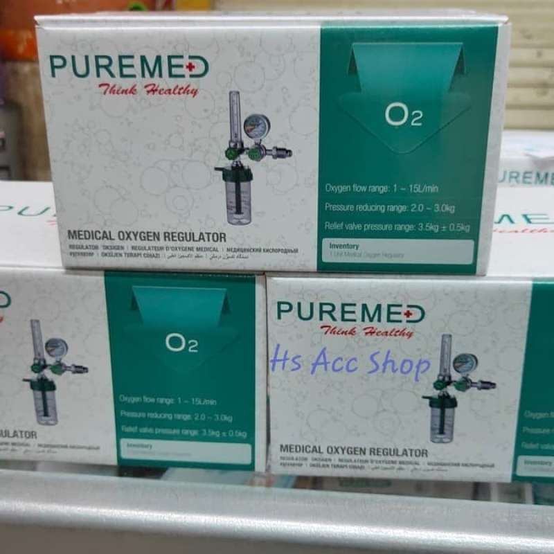 Promo Regulator Oxygen Puremed/regulator Oksigen 02 Diskon 23% Di ...
