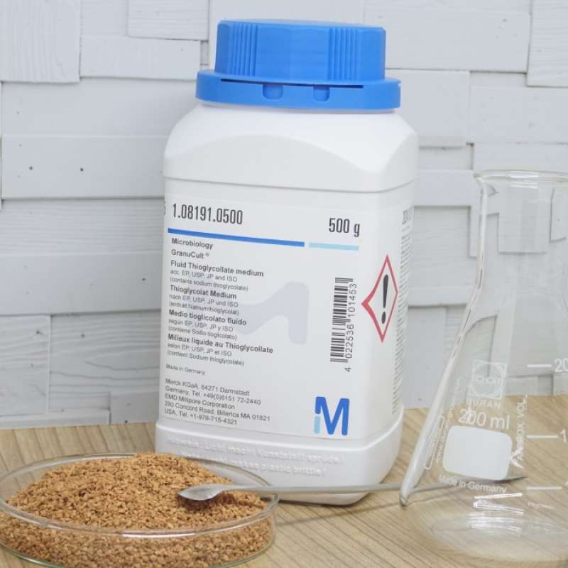 Promo Fluid Thyoglicollate|merck|1.08191.0500|microbiology|500g Diskon ...