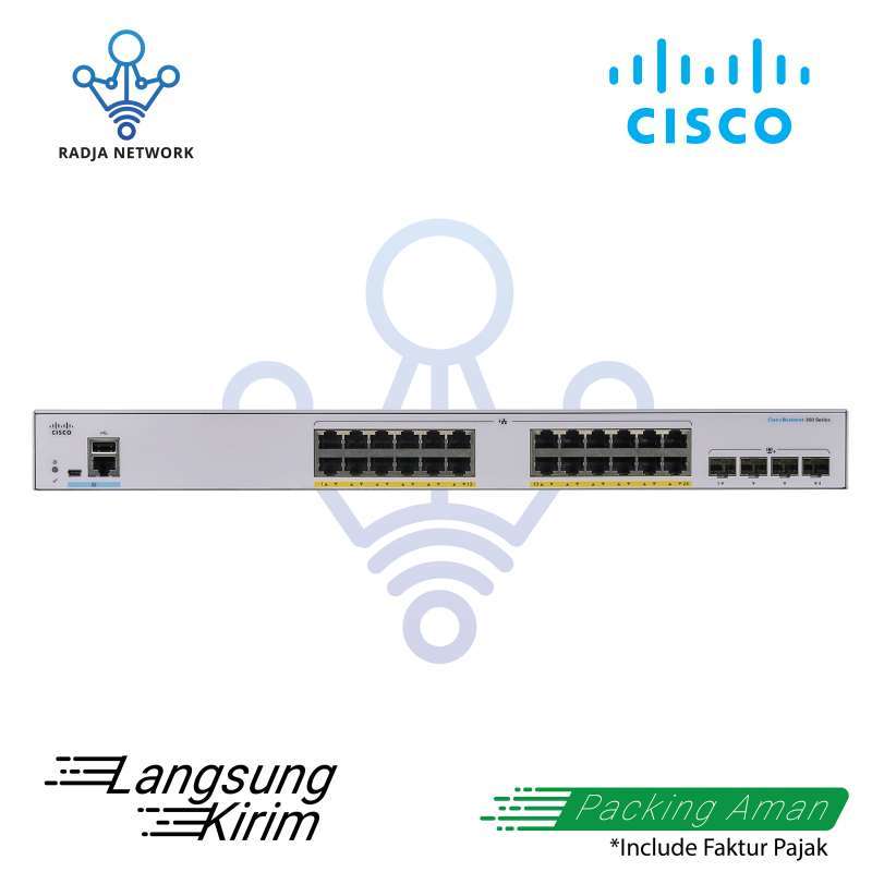 Jual Cisco Business 350 Series Managed Switch, Cbs350-24t-4g-eu ...