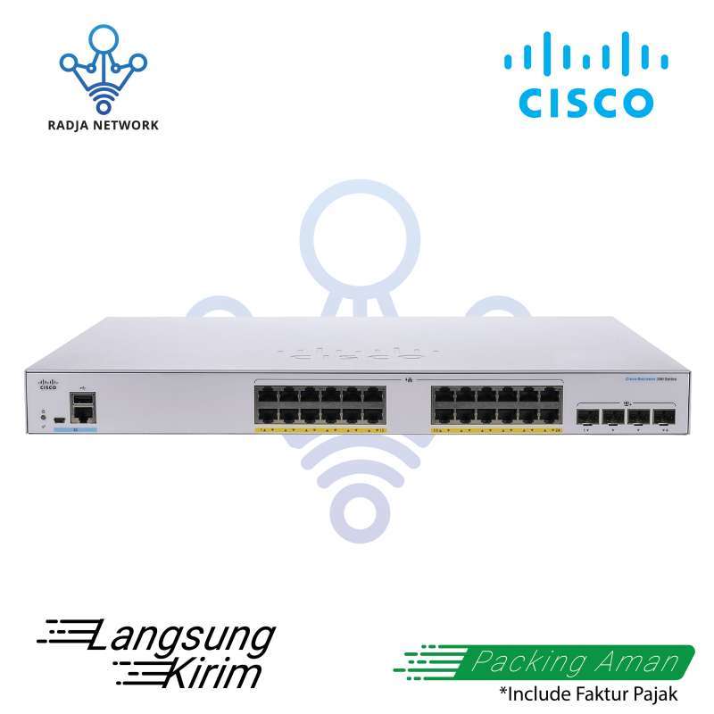 Jual Cisco Business 350 Series Managed Switch, Cbs350-24t-4g-eu ...